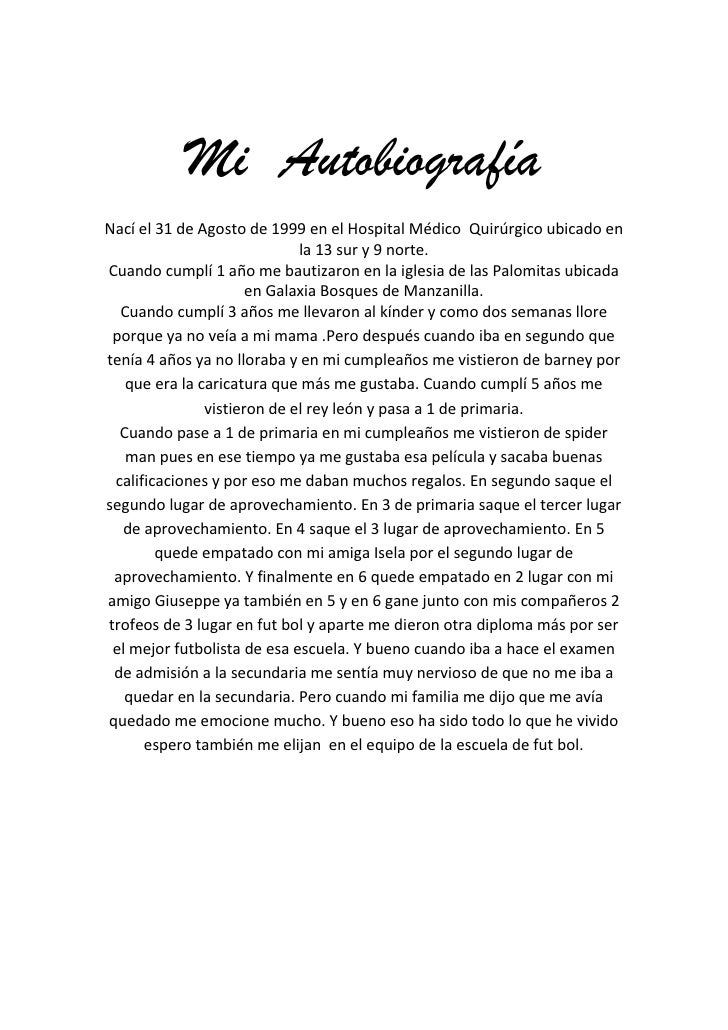 -Autobiografías- – mil maneras de usar el lenguaje