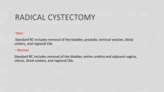 Treatment of Muscle Invasive Bladder Carcinoma | PPTX