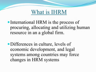 Mib ihrm | PPTX