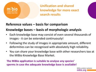MiBio - The new generation CASA system | PPTX