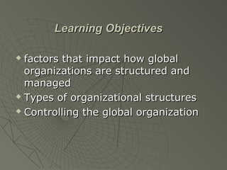 Mib organisation structure | PPT