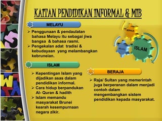 Mib & pendidikan informal | PPTX
