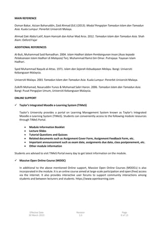 Module Information | PDF