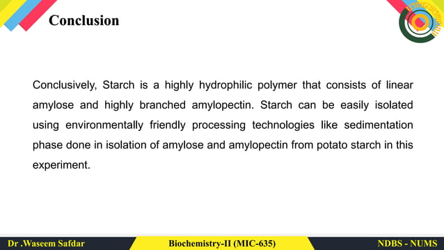 Isolation of Amylose | PDF | Chemistry | Science