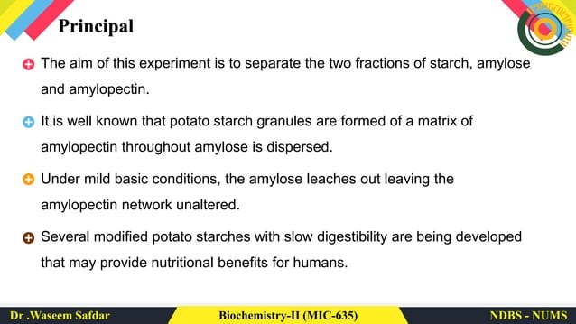 Isolation of Amylose | PDF | Chemistry | Science