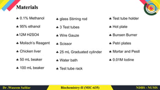 extraction of glycogen | PDF