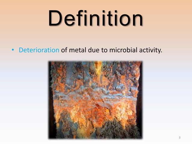 MIC (Microbial Influenced Corrosion) in Environmental Sustaiability ...