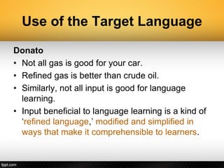 Teaching in the Target Language - Brandon Zaslow | PDF