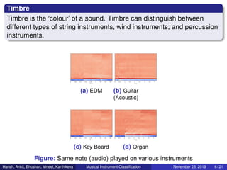 Musical Instrument Classification | PDF