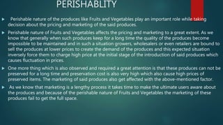 Perishable Goods | PPTX