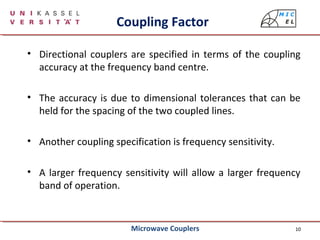 Microwave Coupler | PPT