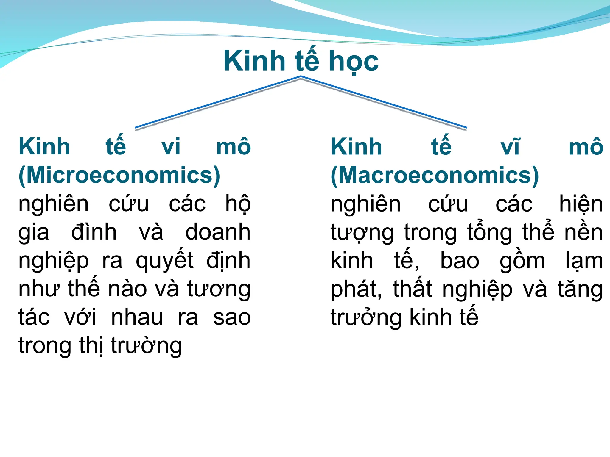 BÀI GIẢNG KINH TẾ VI MÔ CHƯƠNG 2 CHỌN LỌC | PPT