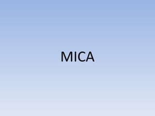 MICA (provant) | PPT