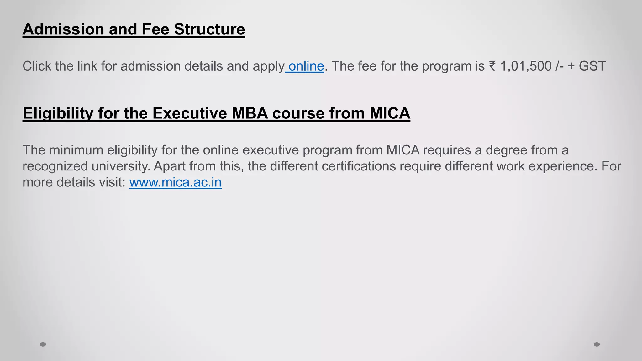 MICA Executive MBA.pptx