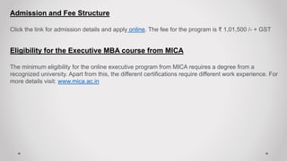 MICA Executive MBA.pptx