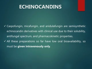 Micafungin vs. caspofungin in hsct | PPTX