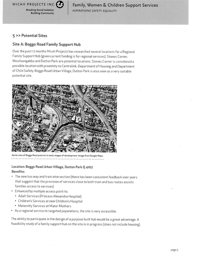 Micah Projects Family Support Services | PDF