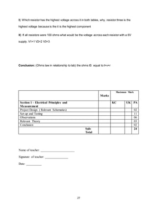 Micah hunter electrical portfolio outline core and sba 1 | DOCX
