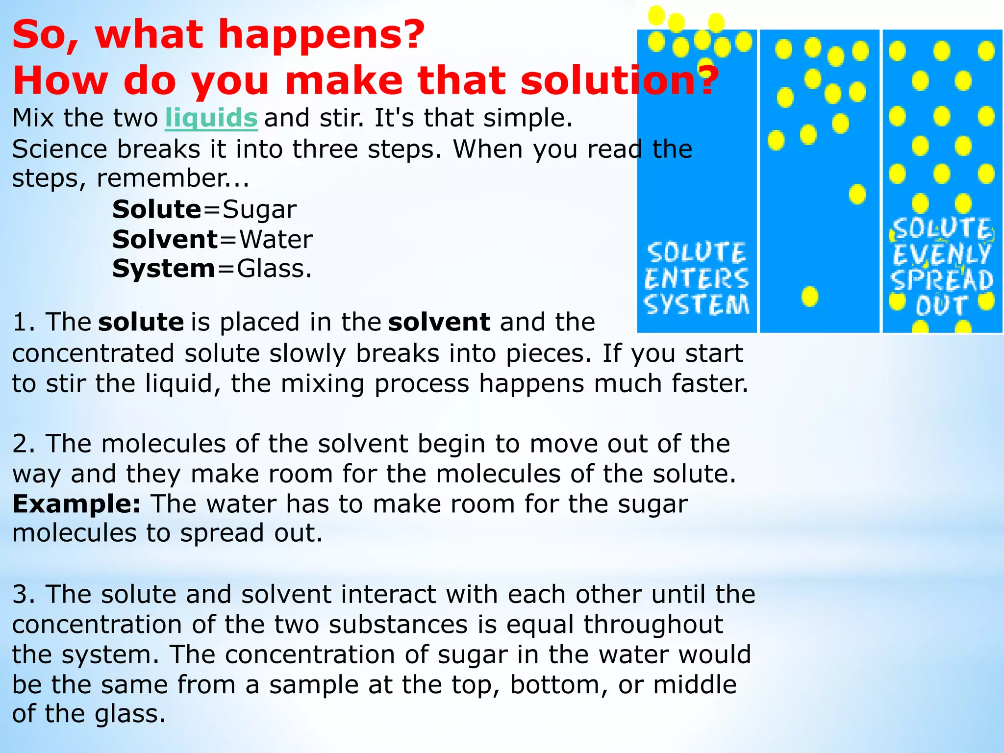 solution and solubility | PPTX