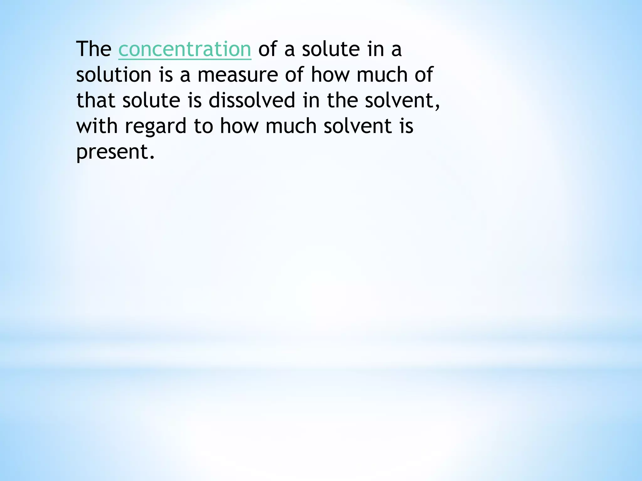 solution and solubility | PPTX