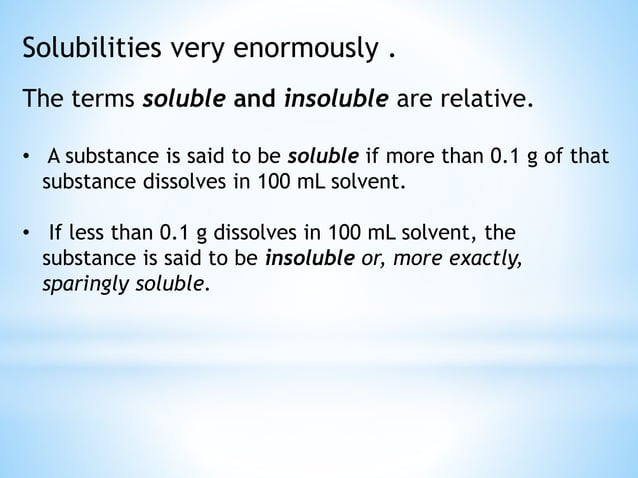 solution and solubility | PPTX