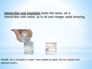solution and solubility | PPTX