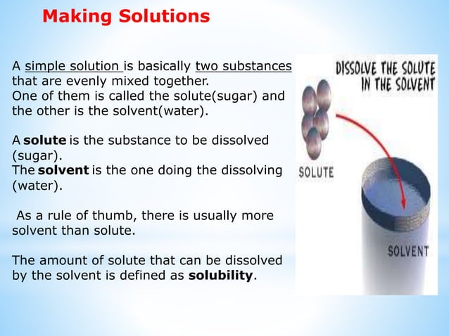 solution and solubility | PPTX