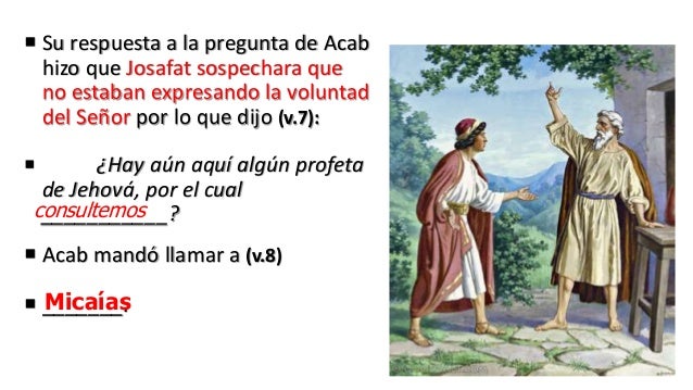 Micaias el profeta fiell