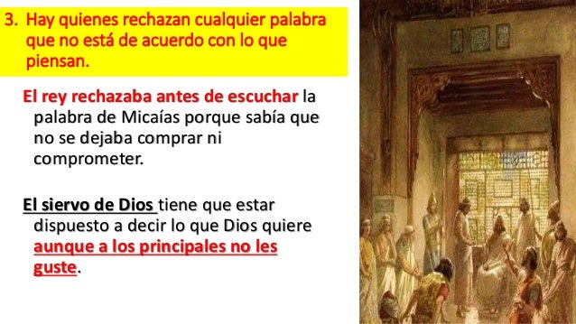 Micaias el profeta fiell