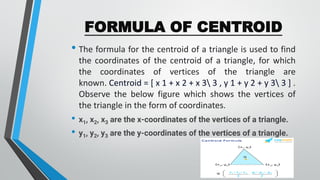 CENCEPT OF CENTROID | PDF