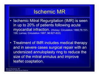 Dynamic Mitral Annuloplasty Device Design Concepts, Experimental ...