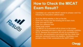 Micat exam | PPTX