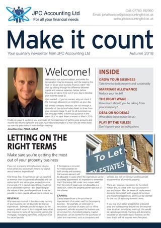 JPC " About the Business" | PDF