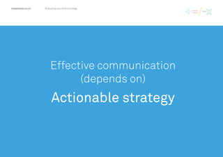 Calculated : Evaluating Brand Strategy | PPT