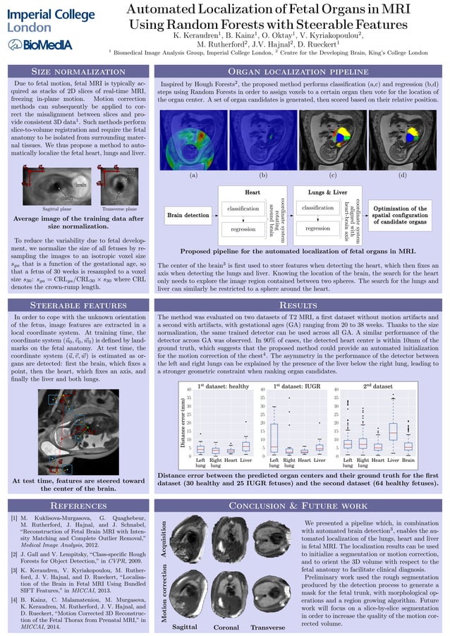Automated Localization of Fetal Organs in MRI Using Random Forests with ...