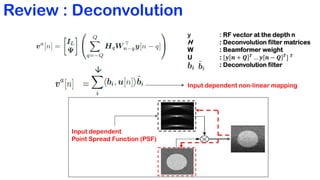 Deep Learning-Based Universal Beamformer for Ultrasound Imaging | PPT