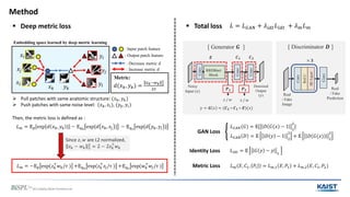 Patch-wise Deep Metric Learning for Unsupervised Low-Dose CT Denoising | PPTX