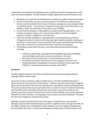 MIC Comments Copyright Office NOI on MLC 11.08.19