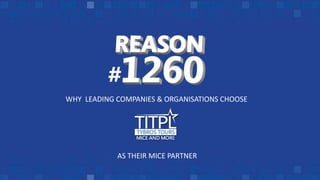 Mice Organiser - Tybros India Tours | PPTX | Air Travel | Travel Type