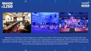 Mice Organiser - Tybros India Tours | PPTX | Air Travel | Travel Type