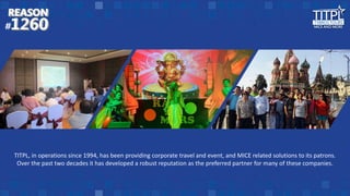 Mice Organiser - Tybros India Tours | PPTX | Air Travel | Travel Type