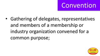 MICE I01 - Meetings, Incentive, Convention and Exhibition Philippines ...