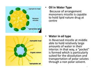 Micelle and critical micelle concentration | PPTX