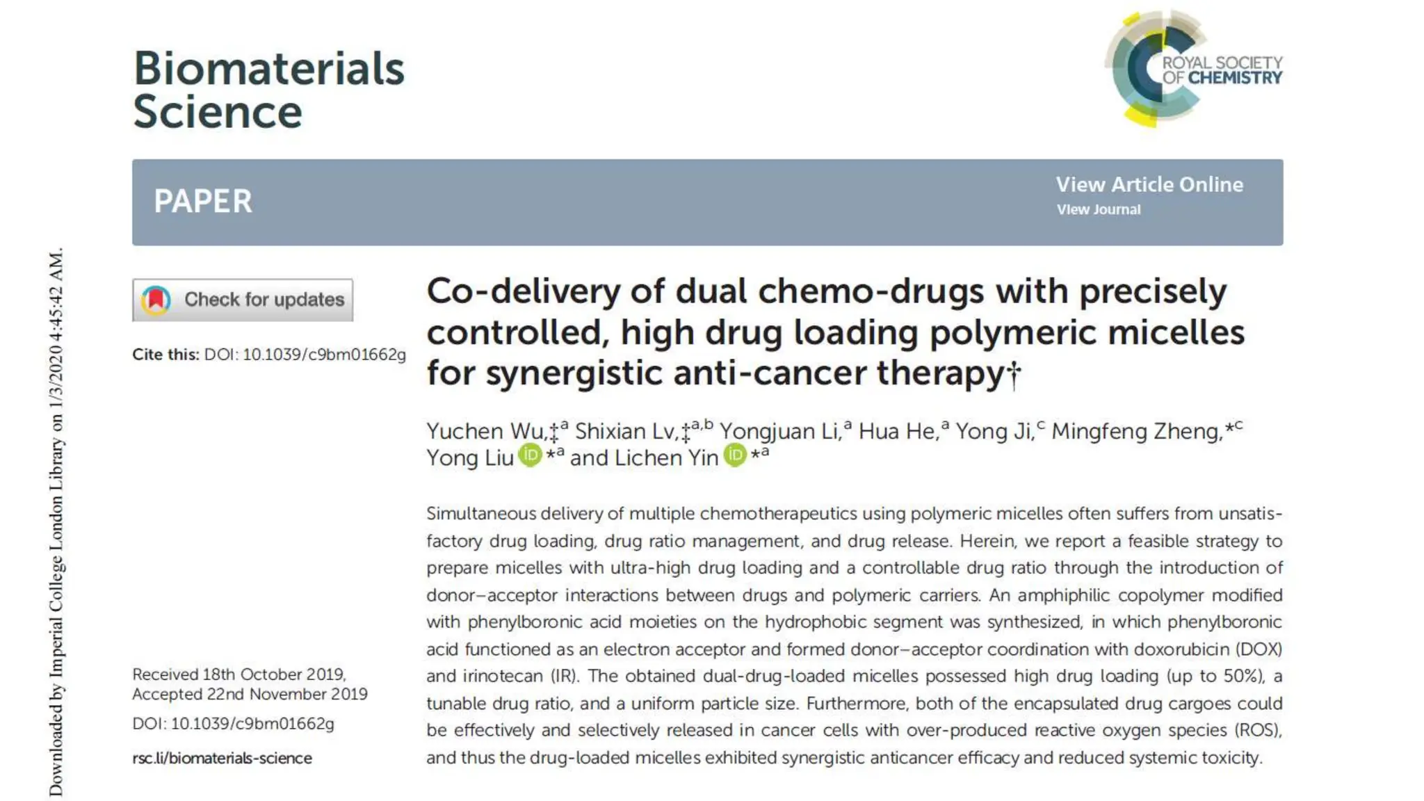 Micelle Drug Delivery System (Nanotechnology).pptx