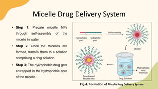 Micelle Drug Delivery System (Nanotechnology).pptx