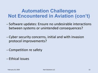 Autonomous Vehicle Benefits and Challenges; Role of Governments? | PPT