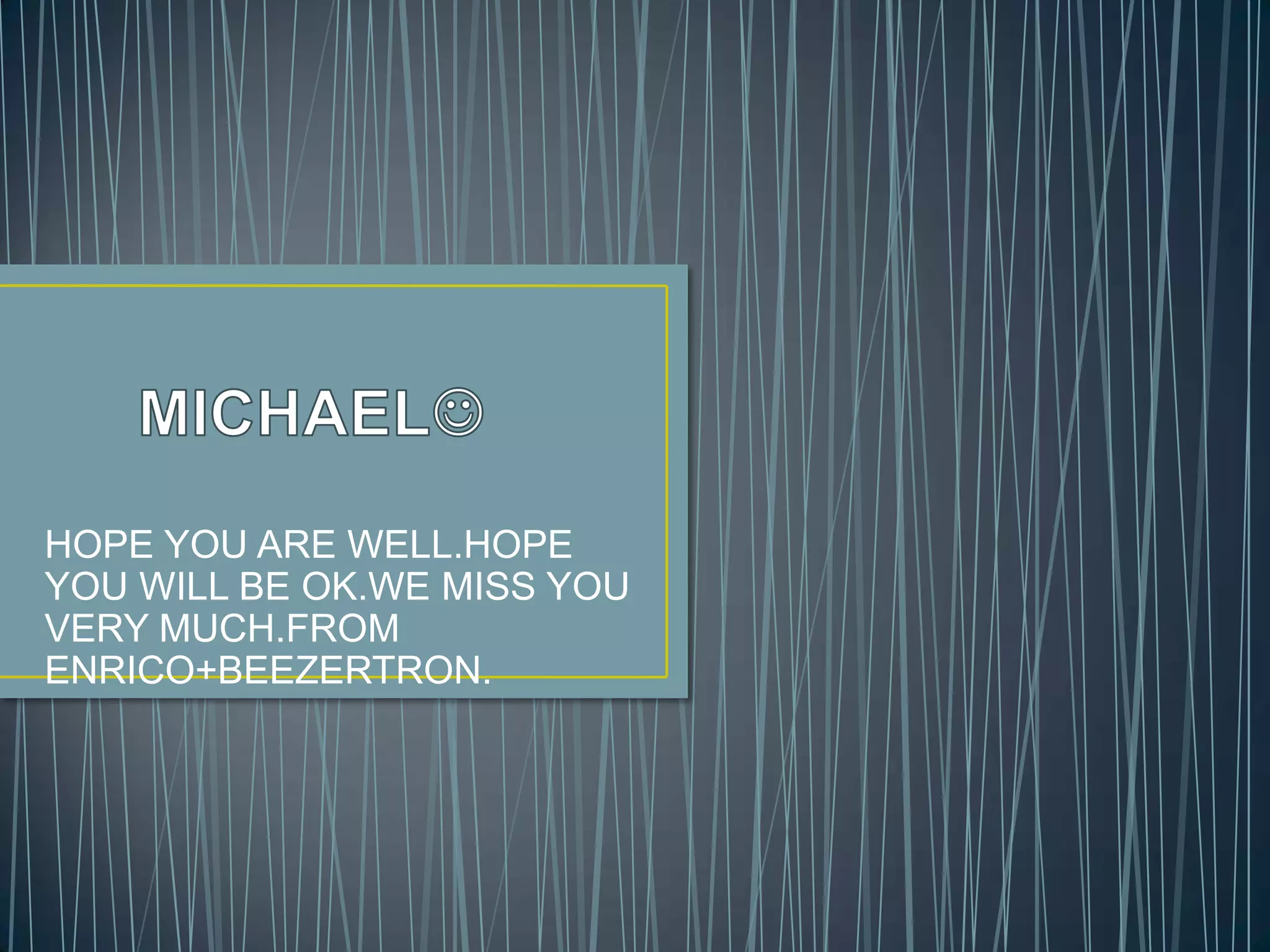 Michael | PPTX