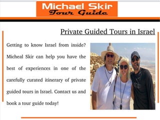 Israel Tour Guide | PDF
