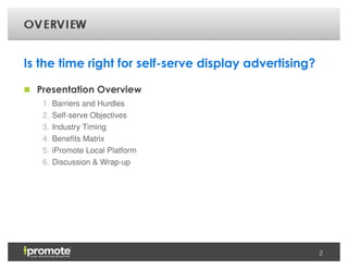 iPromote - Self Service Display | PPT