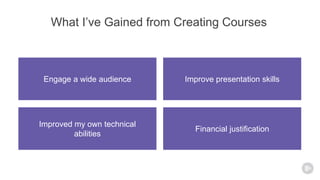 Lessons Learned from Authoring Pluralsight Courses | PPTX